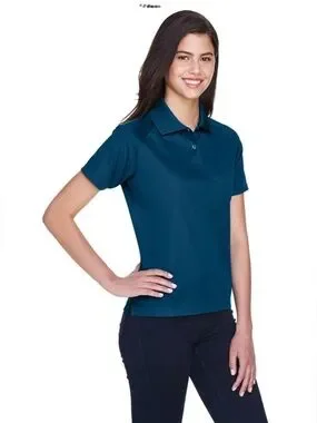 Tops | Ash City Eperformance Moisturewicking Pique Poloceramic Blue ...
